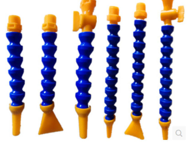 Changeable Plastic Flexible Coolant Pipe Self - Sealing With PVC Nozzle