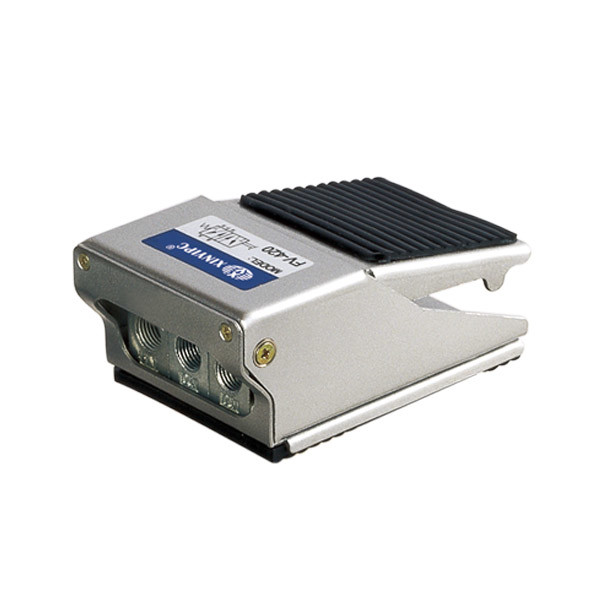 FV420 Pneumatic Foot Valve , 4 / 2 Way Standard G1/4" Port Foot ...