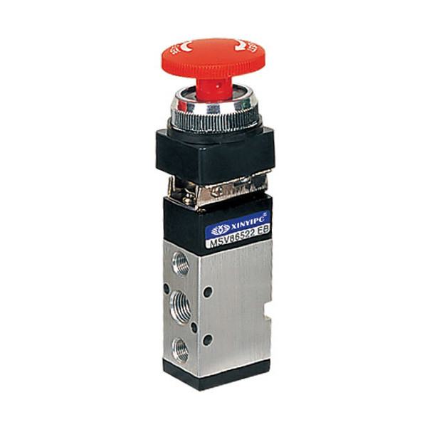 MSV86522 5 Way 2 Position Pneumatic Valve , Pneumatic Mechanical Valve No Installation On