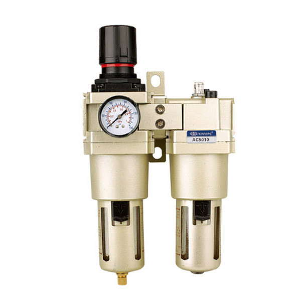 Two Points Combination Air Source Treatment Unit SMC Type Air Pressure ...