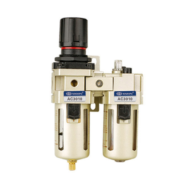 Two Points Combination Air Source Treatment Unit SMC Type Air Pressure ...